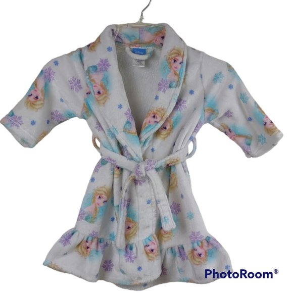 Disney | Pajamas | Disney Frozen Elsa Plush Supersoft Wrap Robe ...